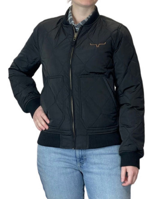 Kimes Ranch Women's Marinos Bomber Black Jacket – Gavel Western Wear