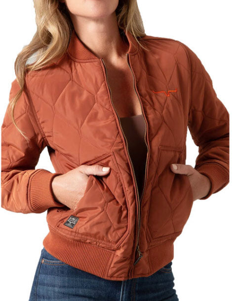 Kimes Ranch Women's Marinos Bomber Dark Rust Jacket – Gavel Western Wear